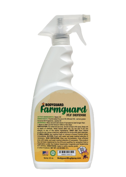 Natural Bug Spray for Horses, Pets and MORE - Bodyguard BugSpray